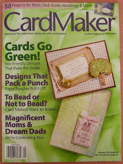 Quilled Wedding Cake Card in CardMaker Magazine