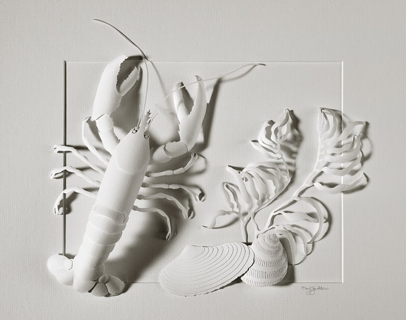 Paper Sculpture Artist - Daryl J. Ashton