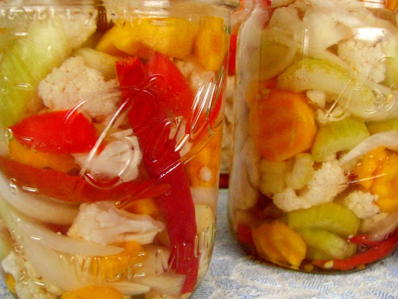 CakeWalk: Canning Mexican Pickled Vegetables (without the wreck of my ...