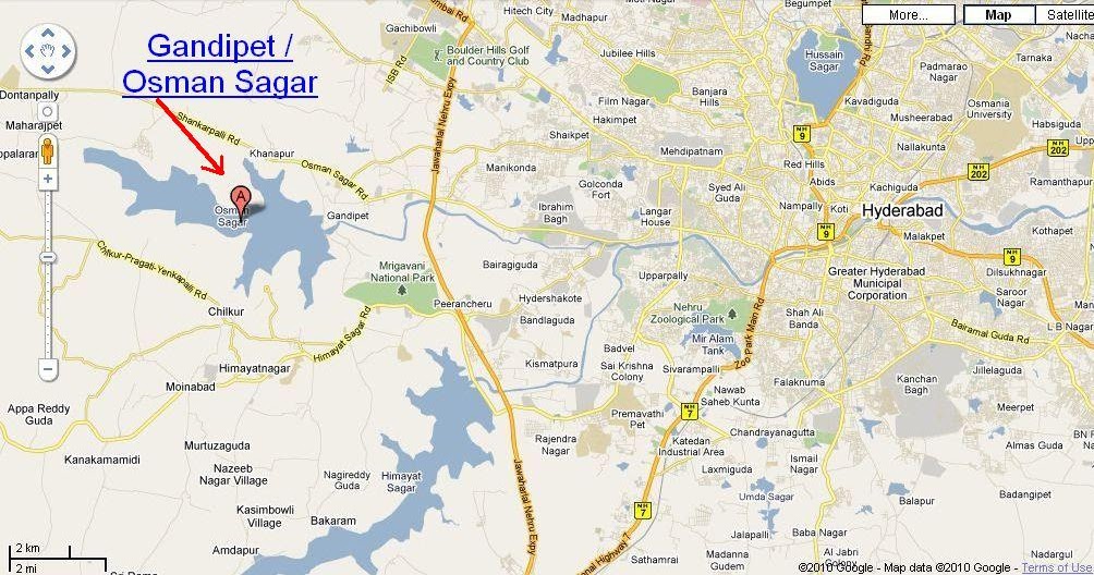 Raghu's column!: Osman Sagar is overflowing! after 10 years.