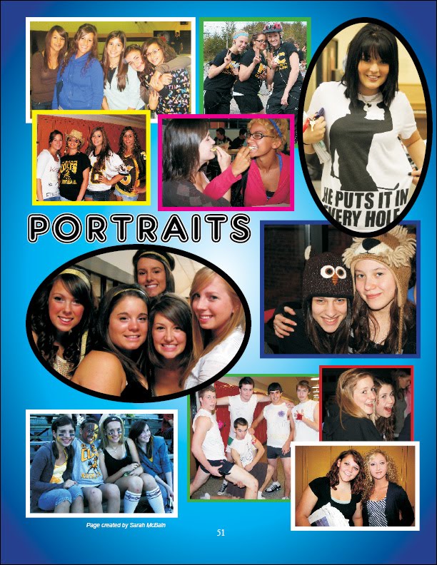 Sarah's Yearbook Portfolio