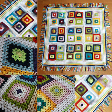 kleine STICHE: granny square