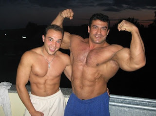 world bodybuilders pictures: handsome arab strong muscles pictures