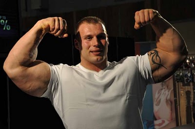 world bodybuilders pictures: muscles at rest of home of morgan aste