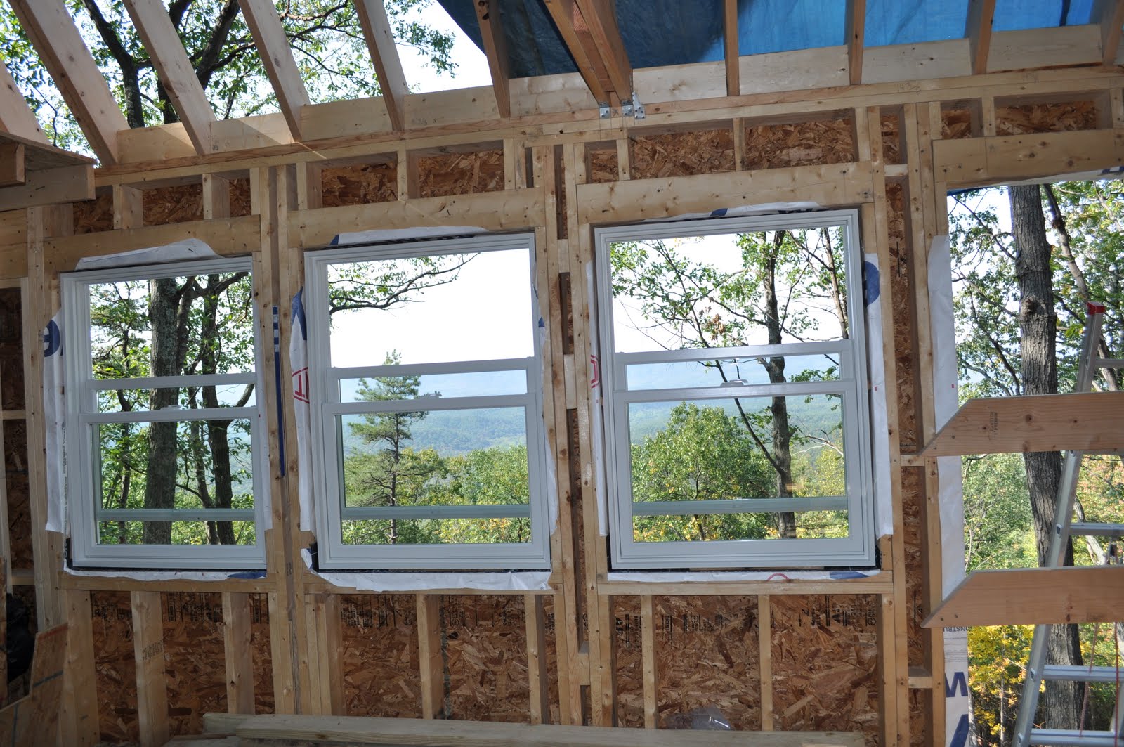 WVA Cabin: Front Porch, Front Overhang, Shed Dormer, Windows....