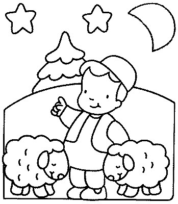Little Boy Blue Coloring Page
