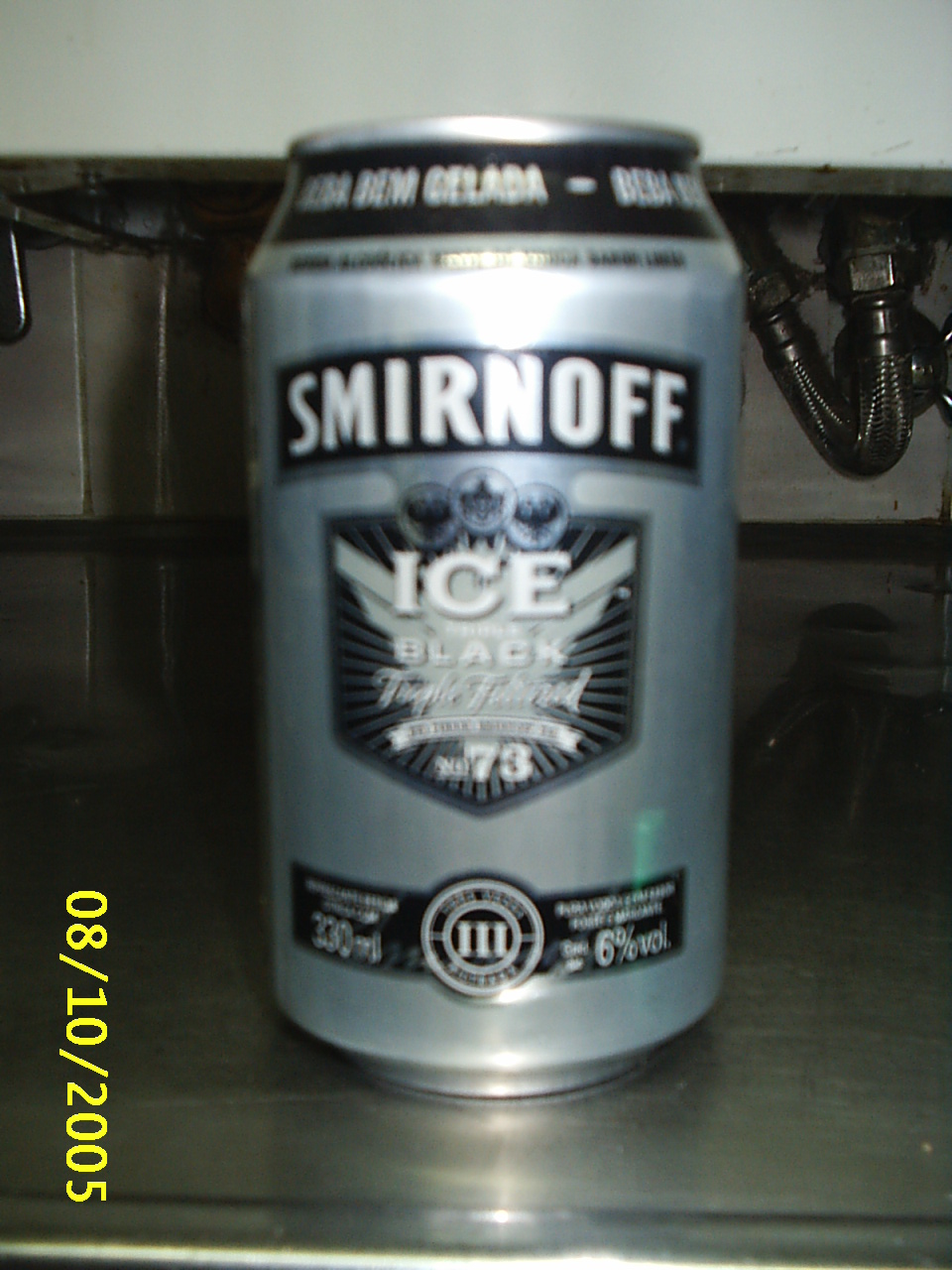 LATAS DE GASEOSAS DE JUAN CRUZ: SMIRNOFF VODKA (BRASIL)