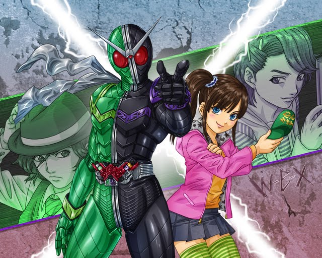 Last few episodes of Kamen Rider Double