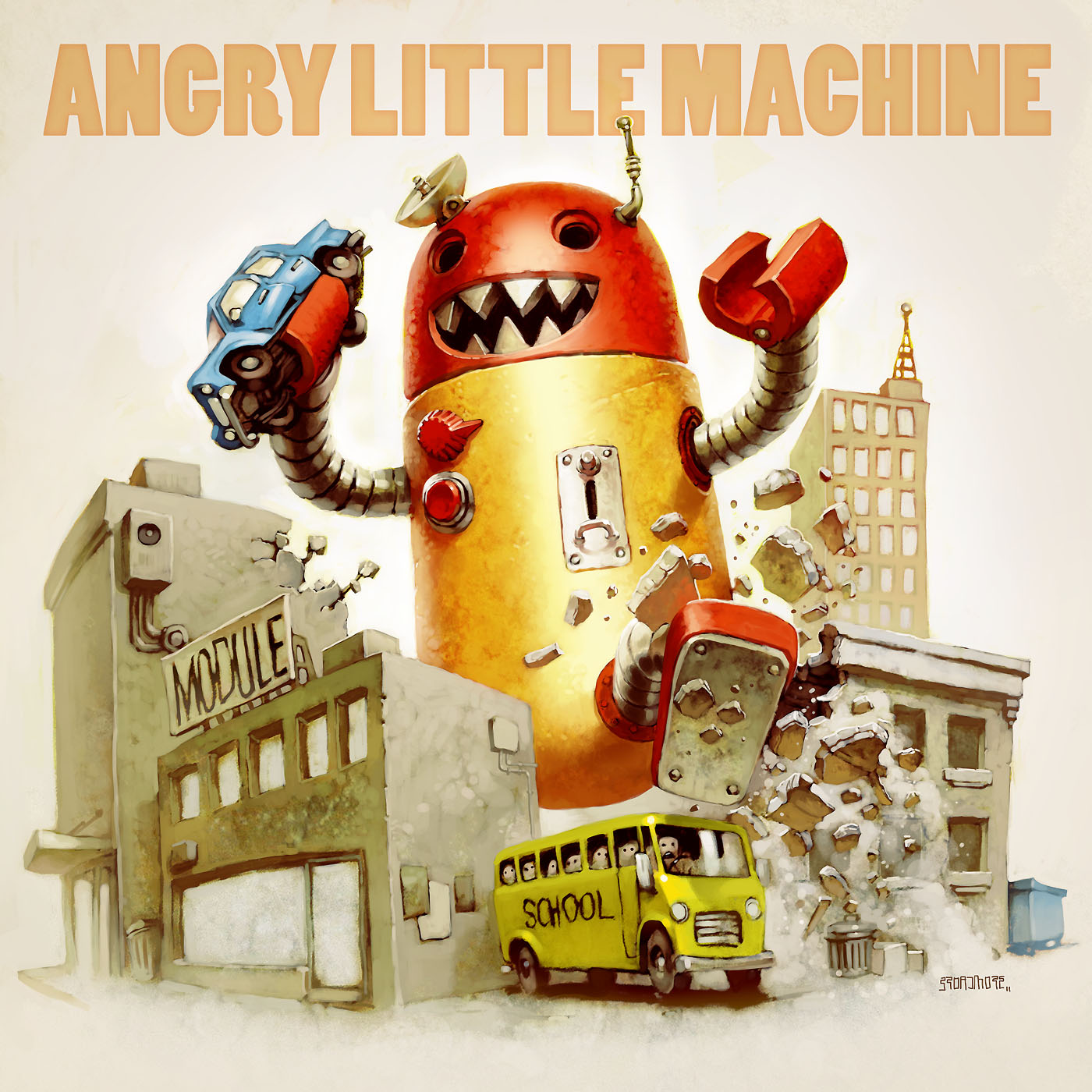 Greg Broadmore: King of Fatboss: Module - Angry Little Machine