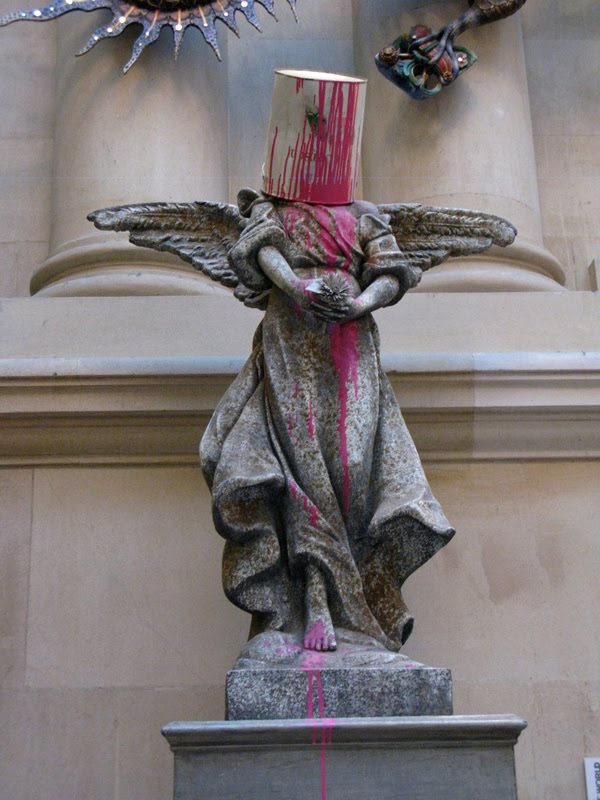 Alicia Merrett: Banksy's Paint Pot Angel, at Bristol Museum and Art Gallery