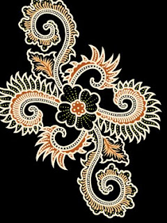 Boutique Batiks: Flowers Ornament