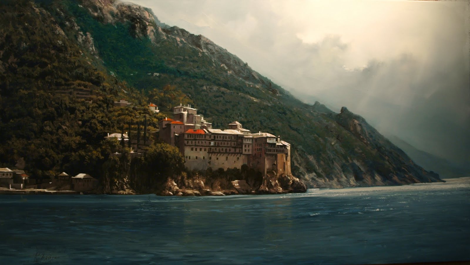 jim.pntr.: Agion Oros,Xalkidiki,Greece- GRIGORIOU monastery