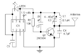 108 Circuits: 1.5 Volt Tracking Transmitter