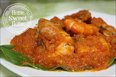 Home Sweet Home: Udang Galah Masak Rica-Rica