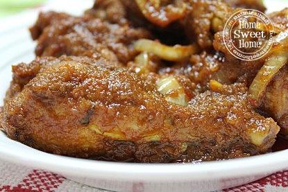 Home Sweet Home: Ayam Perap Masak Merah Madu