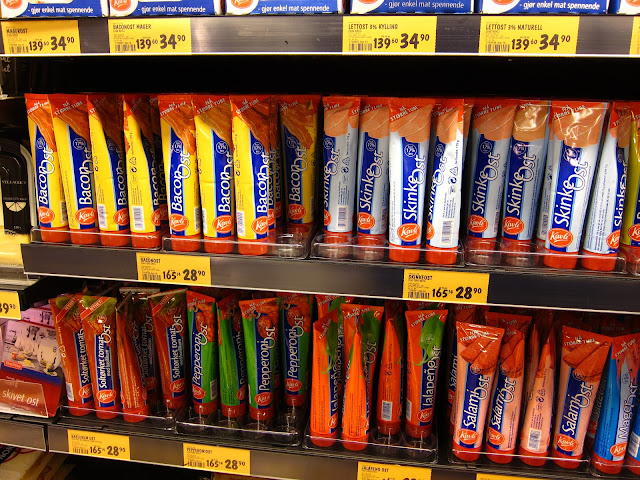 Nordic Nibbler: Tubes of Food