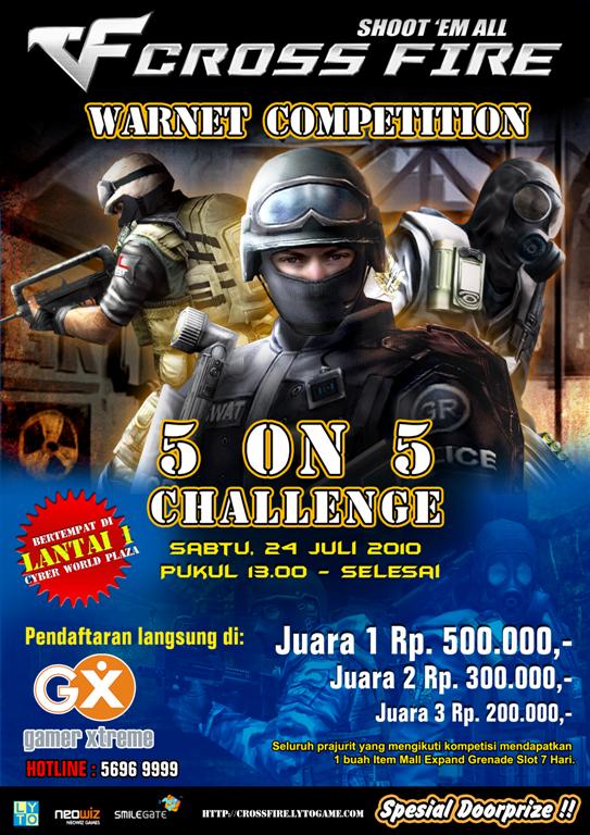 Fai journey start From here...!!: Poster Game event Crossfire