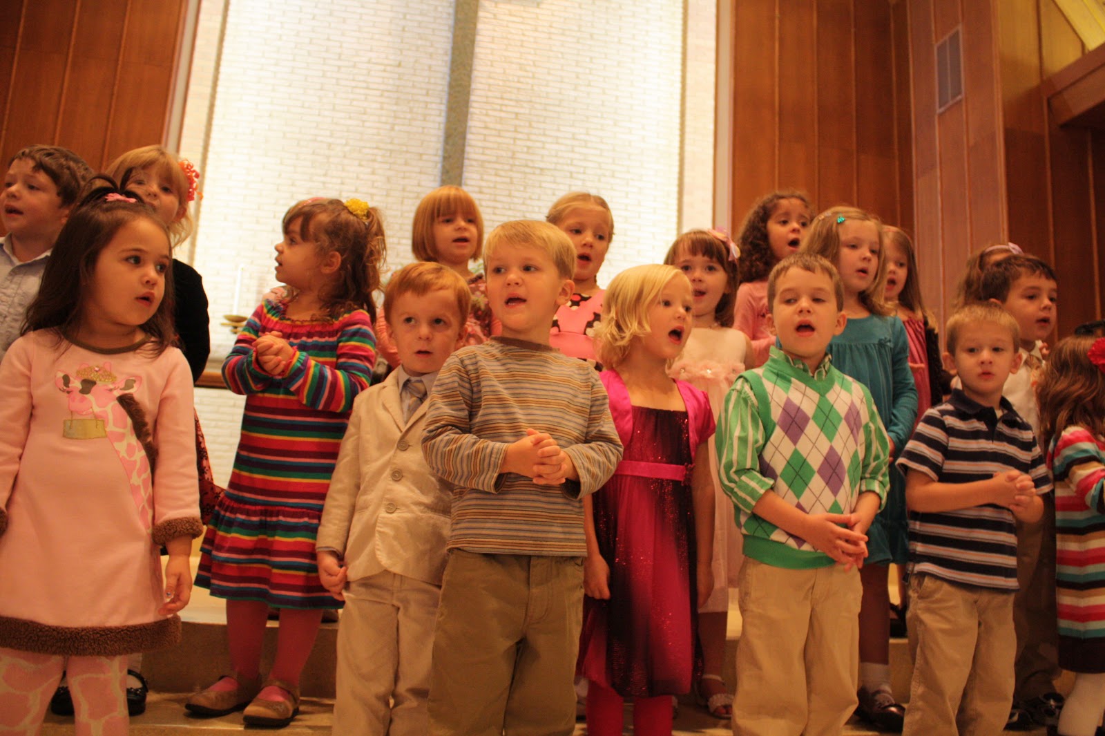 immanuel lutheran preschool-downers grove: #133...Singing in church! We ...