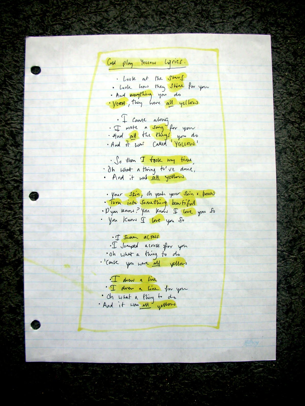 Colour Theory & Applications: Yellow Presentaion