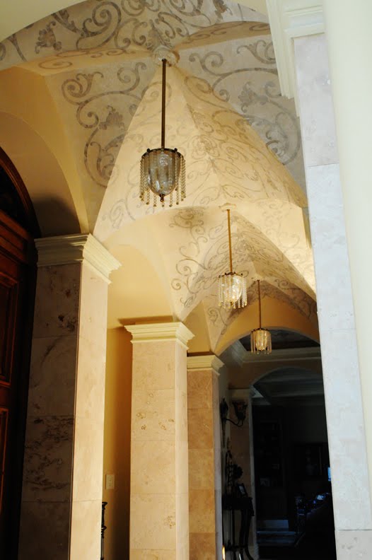 Rose et Lis: Groin vault ceilings: then and now