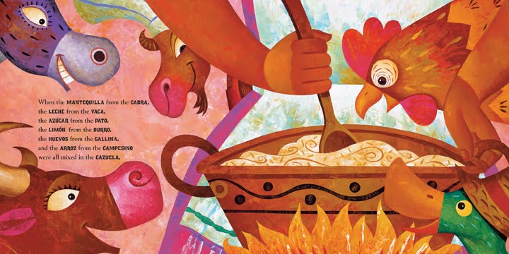 rafael lópez studio: The Cazuela that the Farm Maiden Stirred