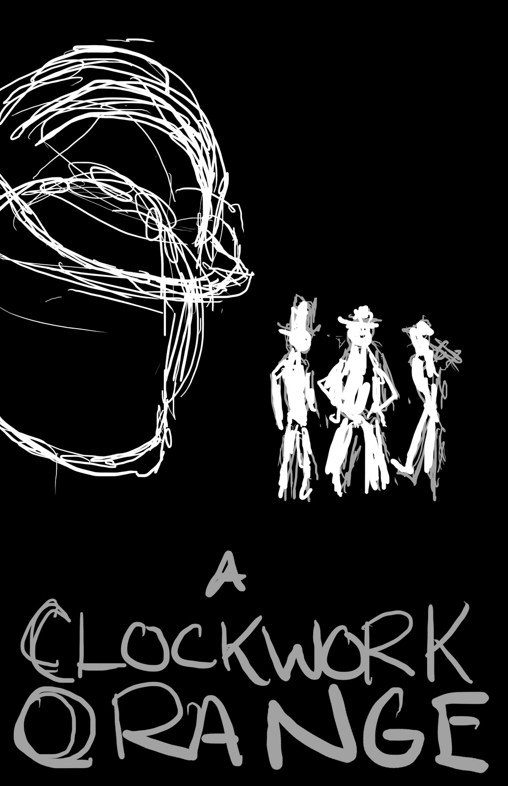 Jeff Walpole's Artwork: A Clockwork Orange Movie Poster