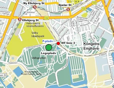 Valbyparken Kort | Kort