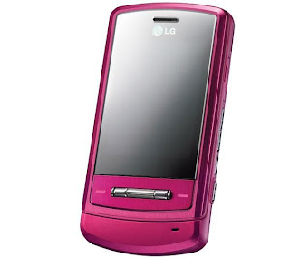 Cell Phones: LG KE970 Shine pink