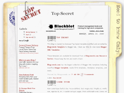 Top Secret: Top Secret