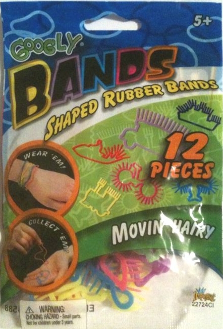 SilyconeBandz: Googly Bands Movin' Hairy Pack ou Pack Poilu bracelet ...