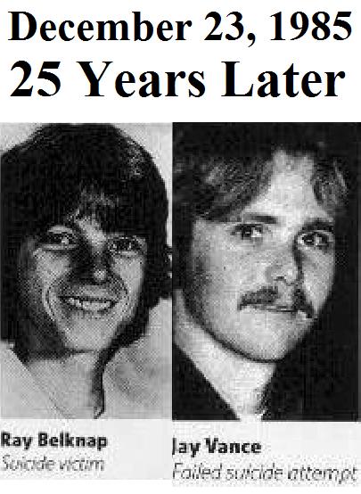 Michael Rubin: Judas Priest, Ray Belknap, and James Vance: 25 Years Later