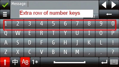 Different QWERTY and Alphanumeric keypad layout when in Chinese writing ...