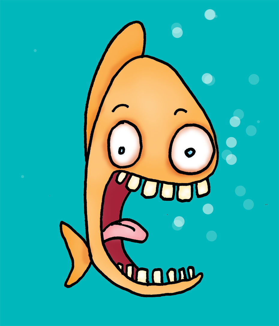 Inner and Outer Demons 2: excited fish