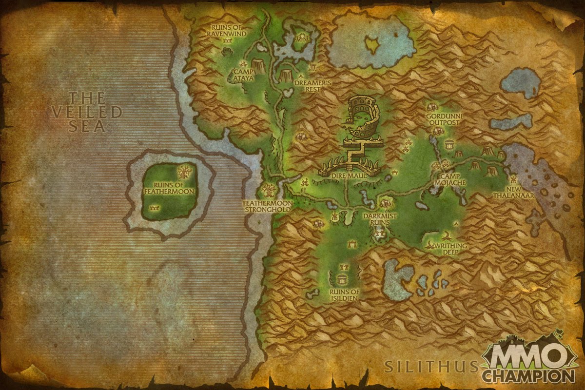 WoW: Cataclysm News Blog: Feralas mit Cataclysm im Detail Bilder