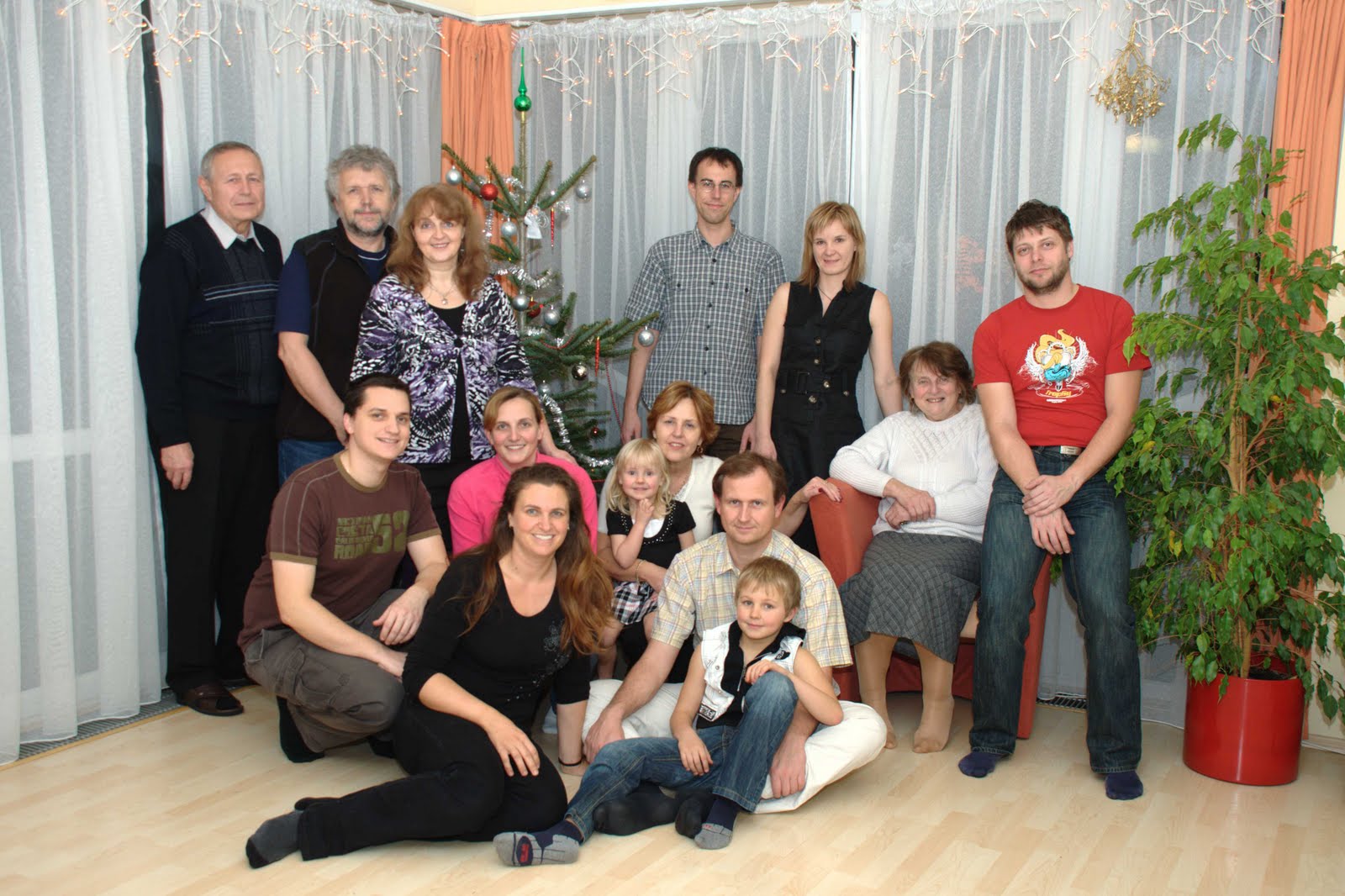 Ze života hmyzu, aneb střípky ze života mých dětí :-): Rodina o Vánocích