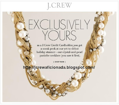 J.Crew Aficionada: J.Crew Email: A private Cardmember preview (just for ...