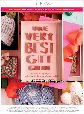 J.Crew Aficionada: J.Crew Email: The wait is over. Our very best gift ...