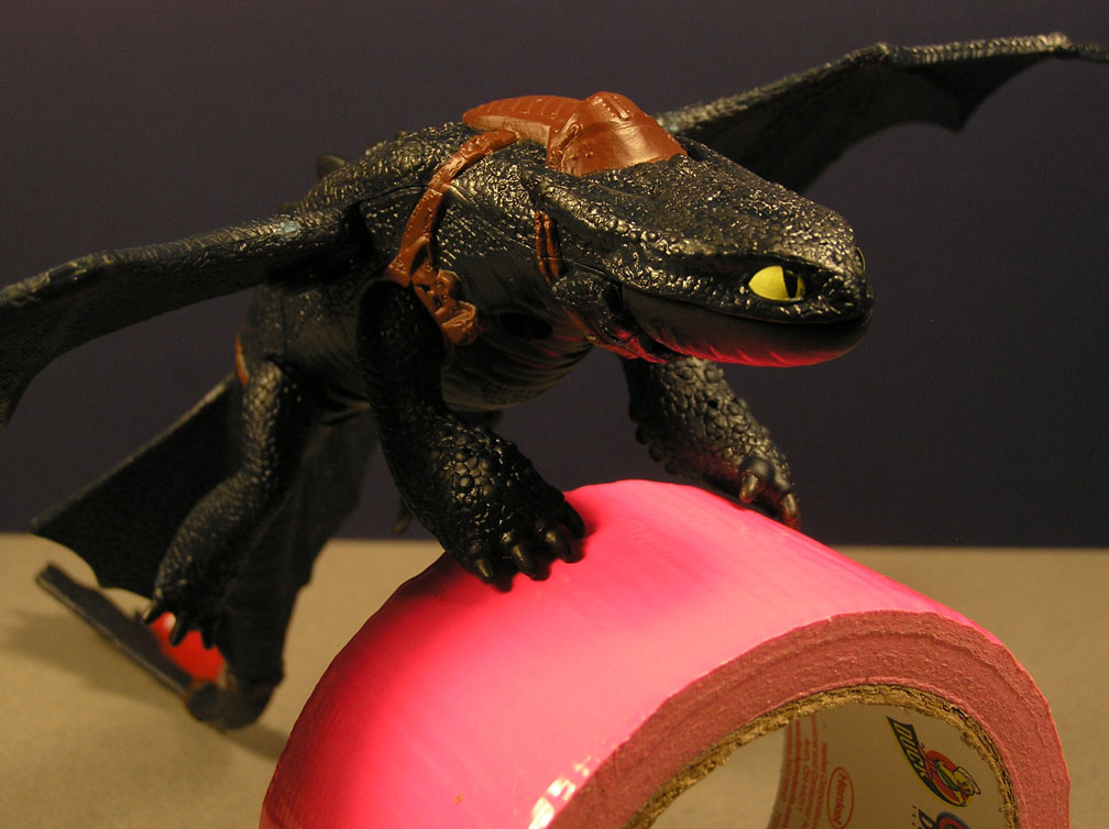 The Toy Museum: How to Train Your Dragon, Night Fury, Toothless toy