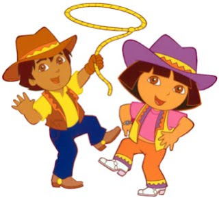 ~> Dora y Diego Vaqueros