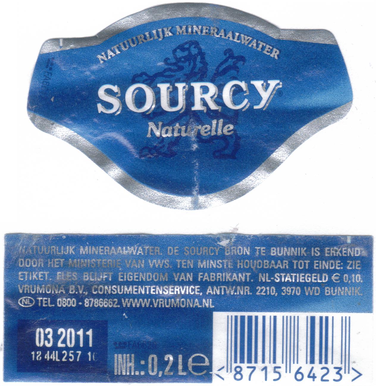 Etiquetas de Agua Envasada / Drinking Water Labels / Etichette d'Acqua ...