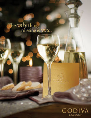revel design: Godiva Chocolate Ads