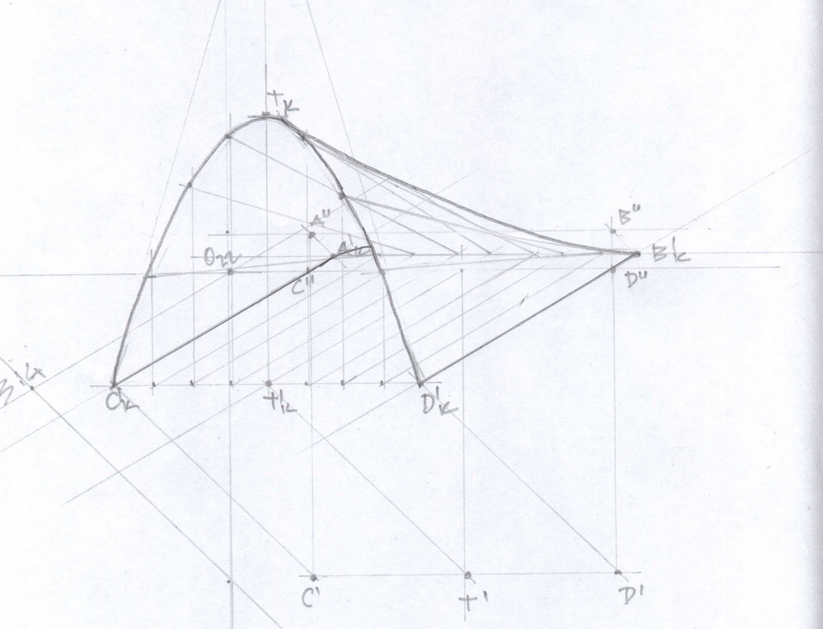 NACRTNA GEOMETRIJA - DESCRIPTIVE GEOMETRY - GEOMETRIA DESCRITTIVA ...