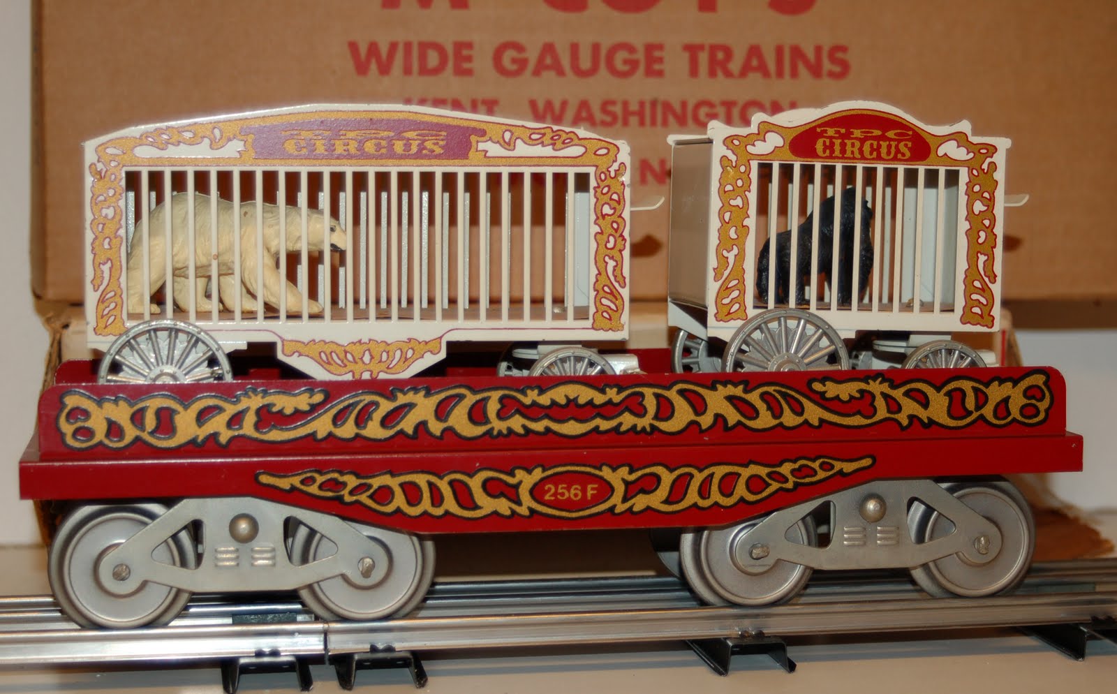 McCoy Trains: Animal Cage Circus Car