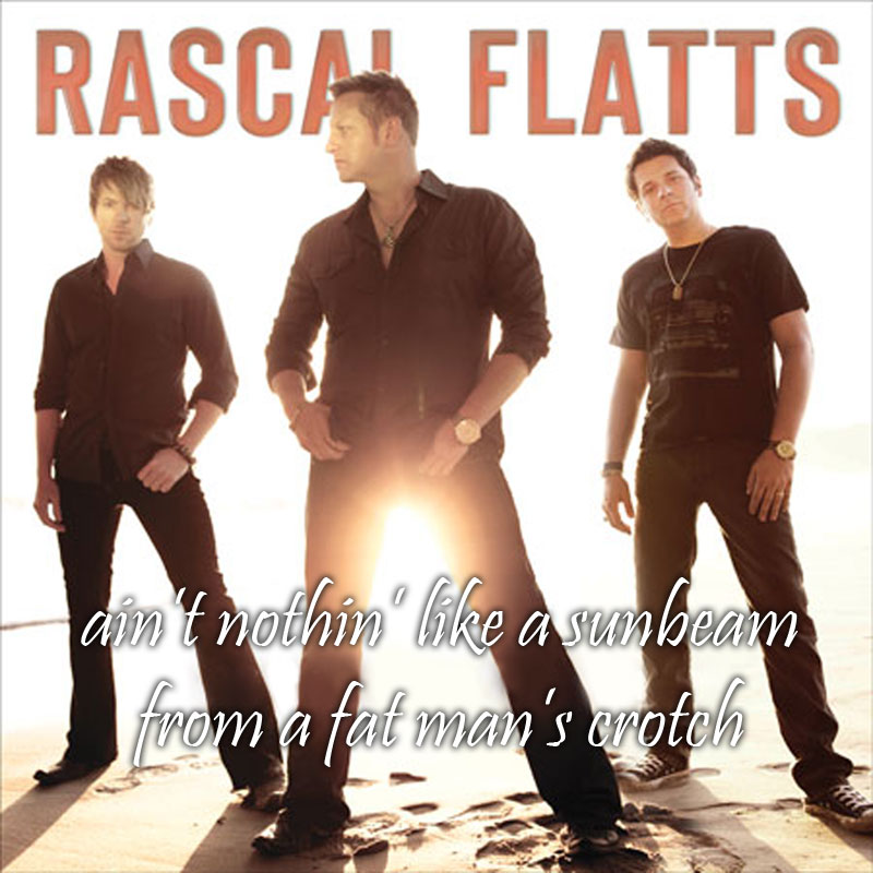 Farce the Music: Rascal Flatts' New Album Cover!