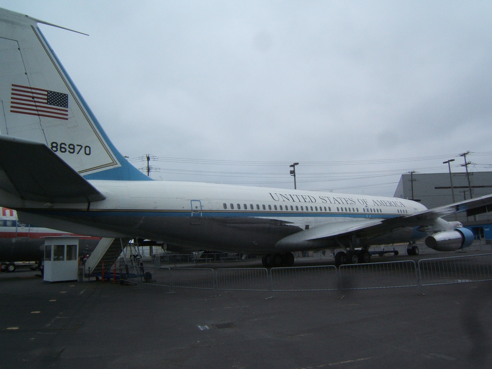 Matthew's Washington Trip: Museum of Flight-Old Air Force One plane