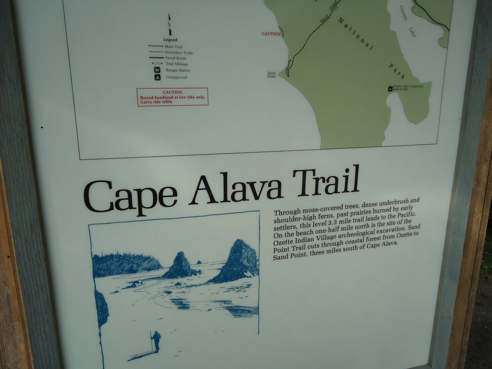 Matthew's Washington Trip: Cape Alava Trail, WA