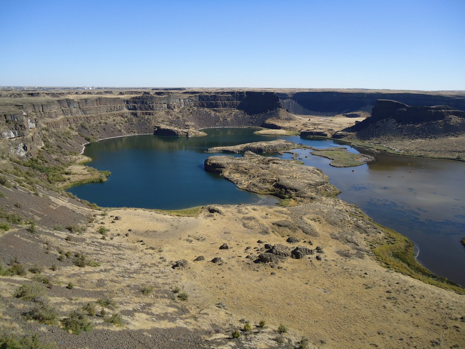Matthew's Washington Trip: Inside Dry Falls State Park