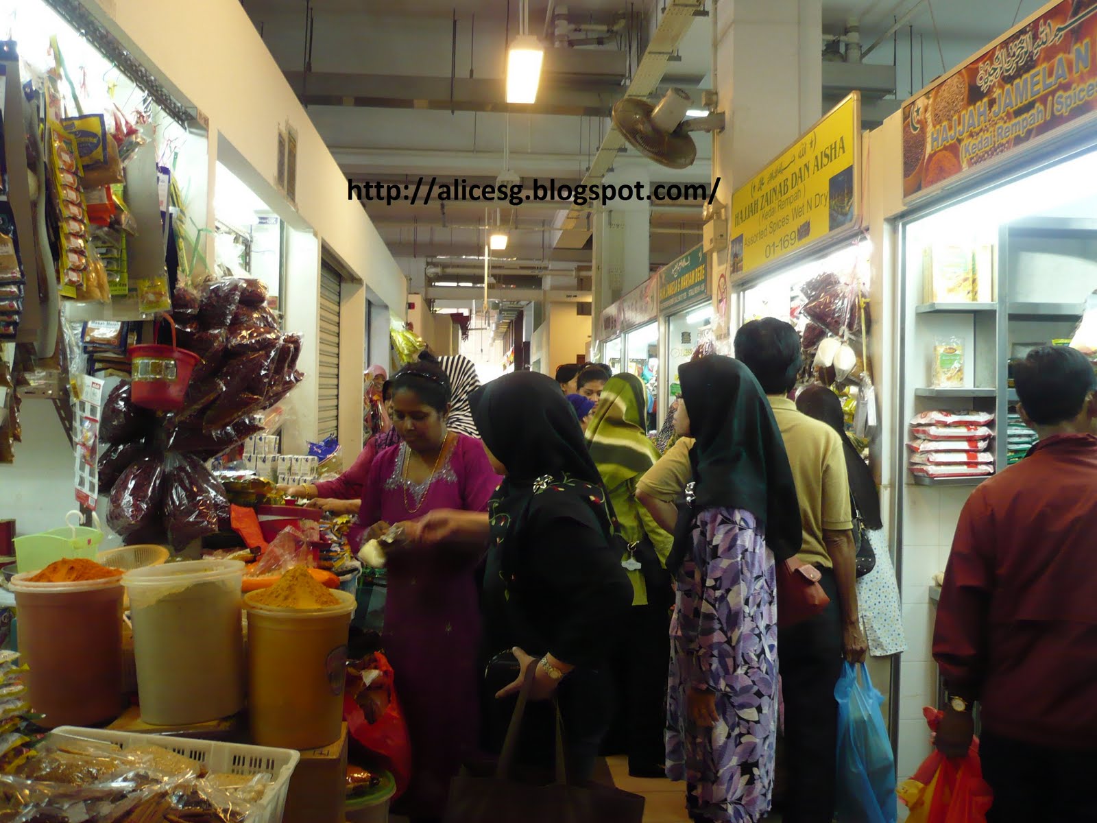 Alicesg-Singaporemyhome: Geylang Serai Market - Wet Market
