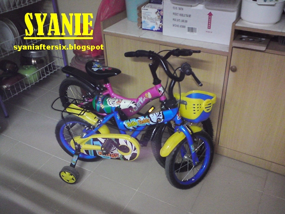 ♥SYANI♥: Basikal Pink Basikal Biru