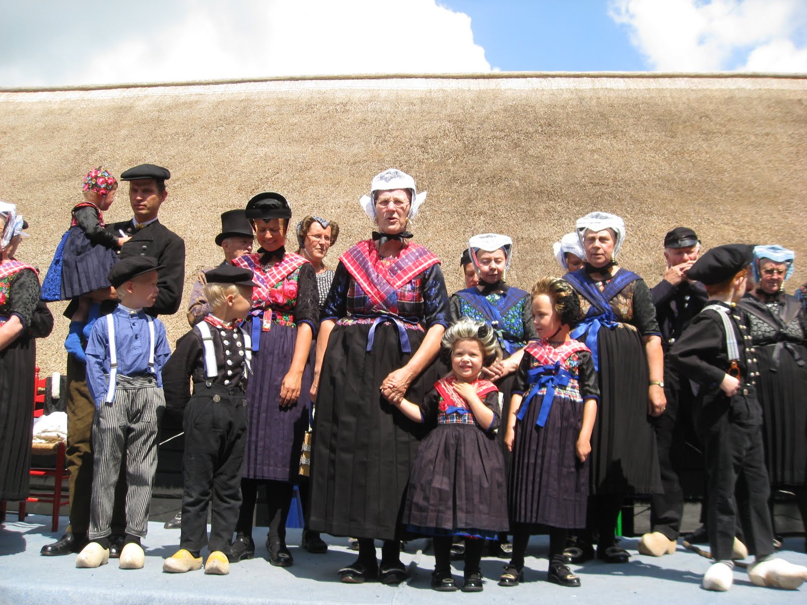 dutch quilt cat: Traditional costume